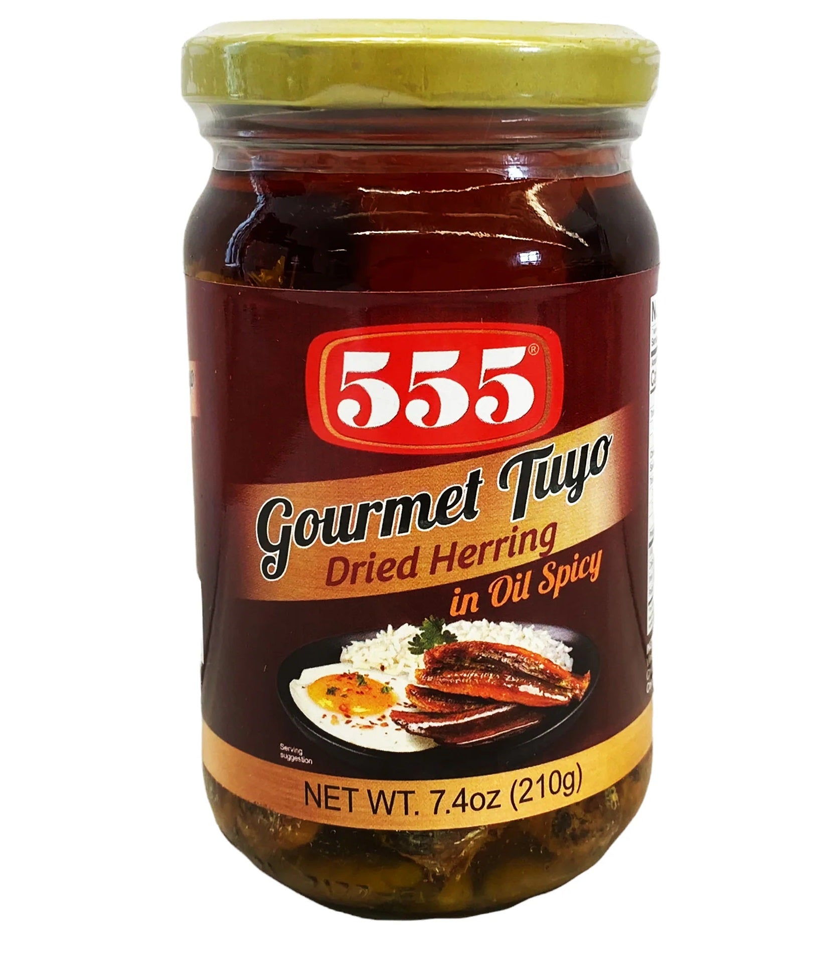 555 Gourmet Tuyo in oil Spicy 7.4oz – Asian Food Mart, Inc.